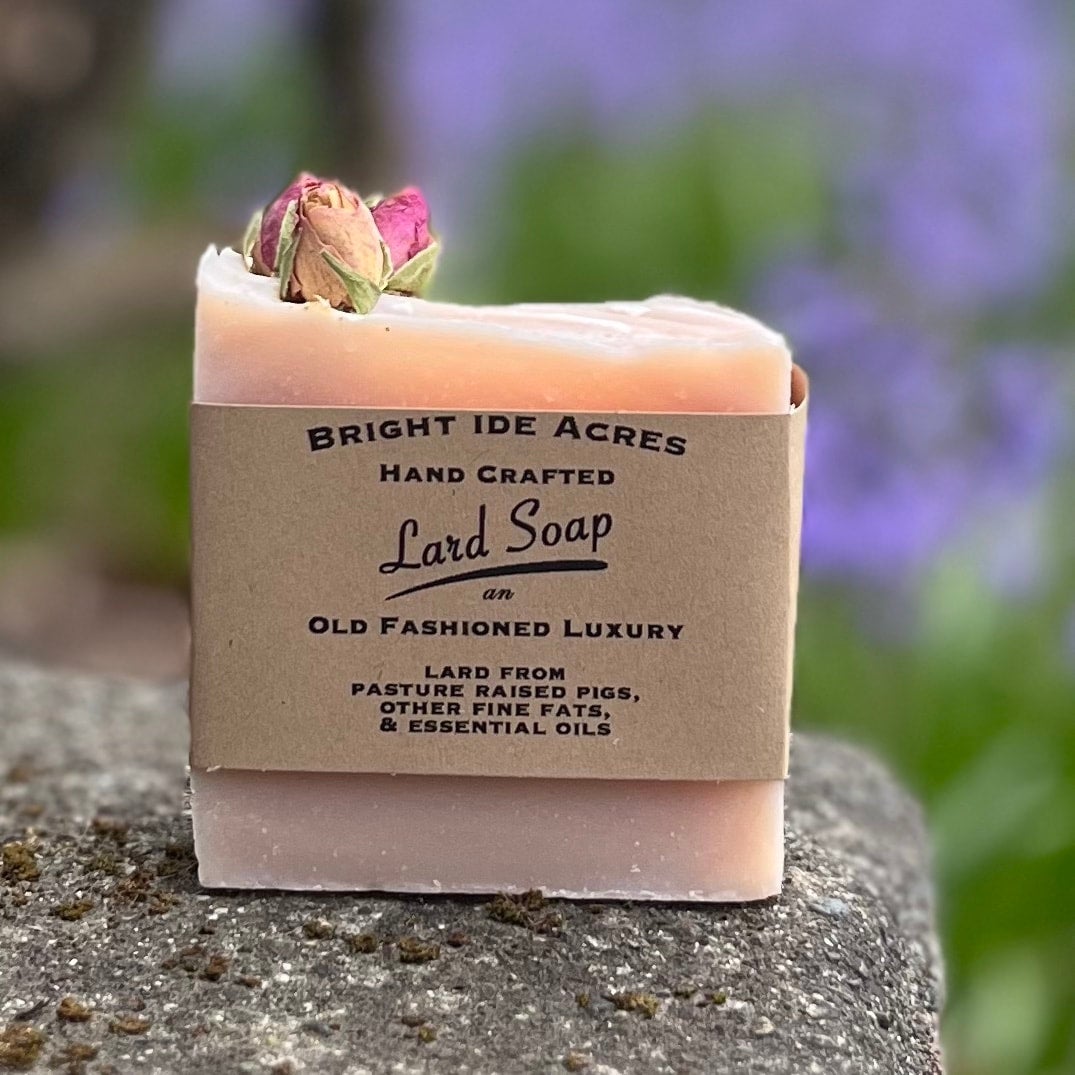 Old Fashioned Lard Soap | Bright Ide Acres